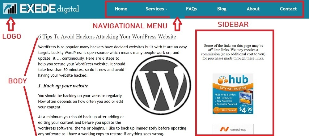 Learn About The Parts Of A Quality Website Exede Digital